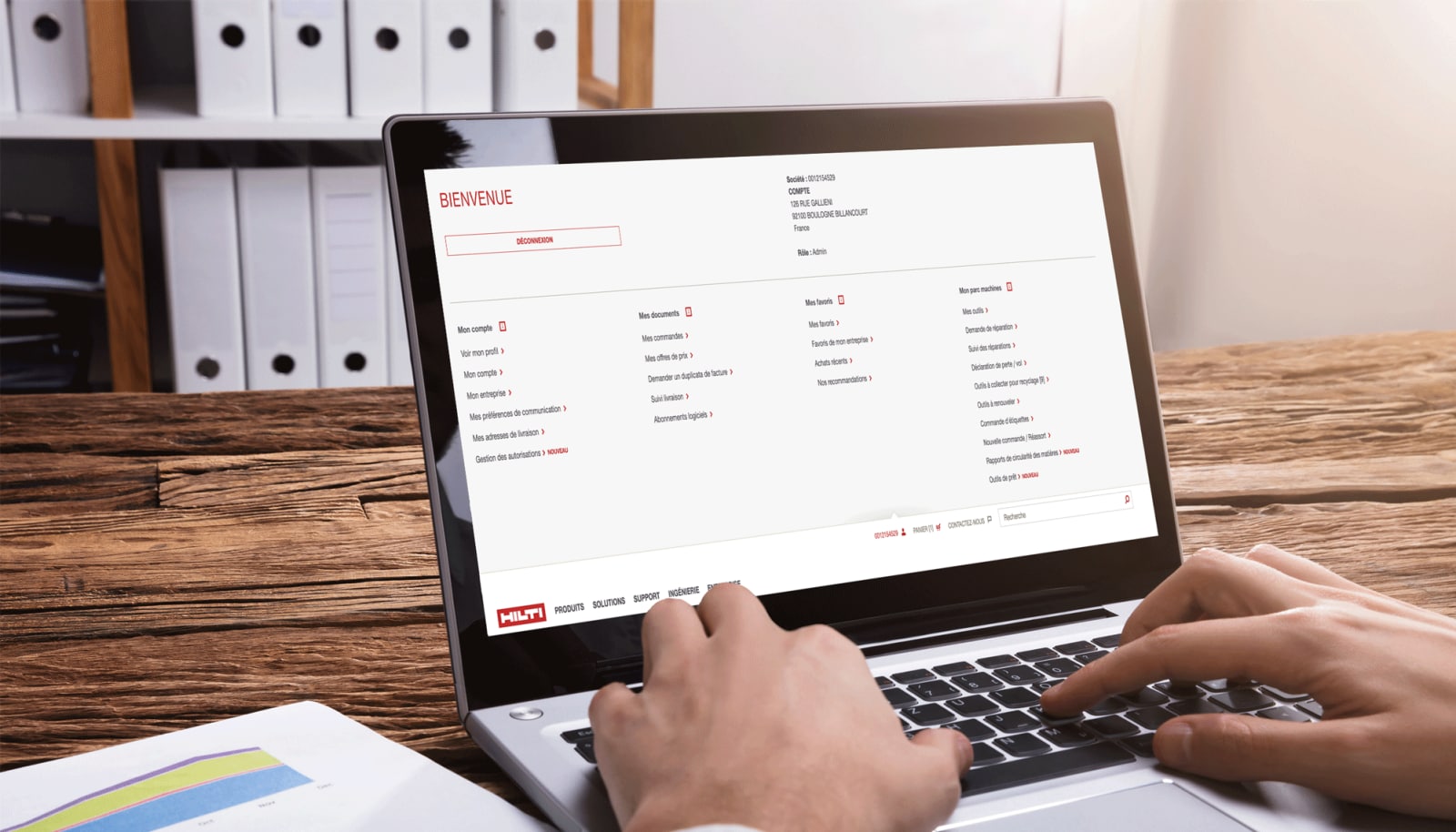 Mi cuenta - Hilti España